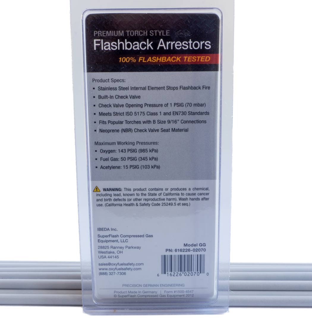 Torch Flashback Arrestors – All Things Brazing